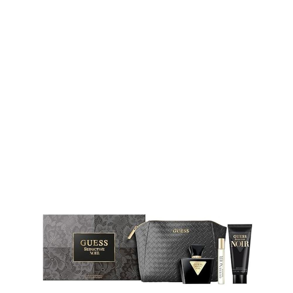 Guess - Seductive Noir - EDT 75ml + Lait de Corps 100ml + Pochette